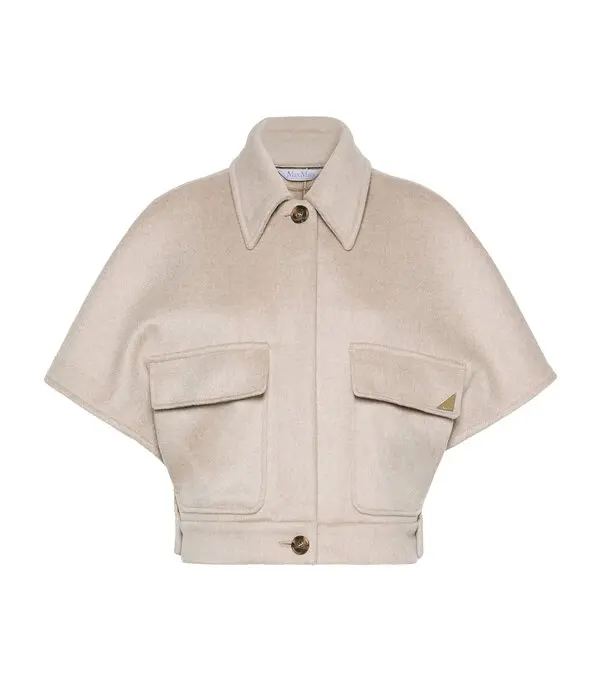 Max Mara Cashmere Cape Jacket