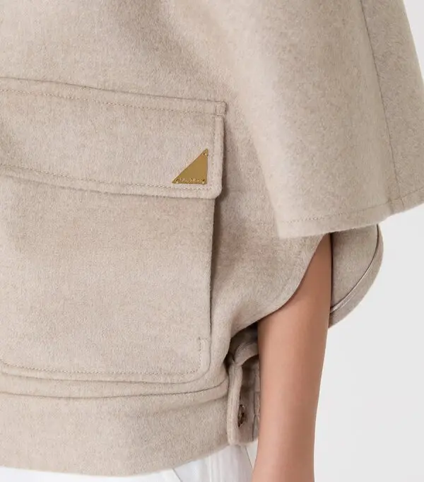 Max Mara Cashmere Cape Jacket