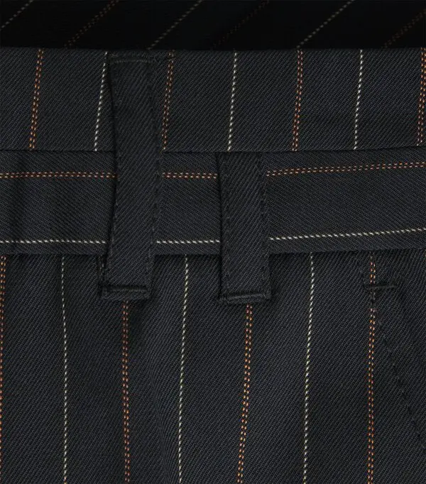 ME+EM Pinstripe Wide-leg Trousers