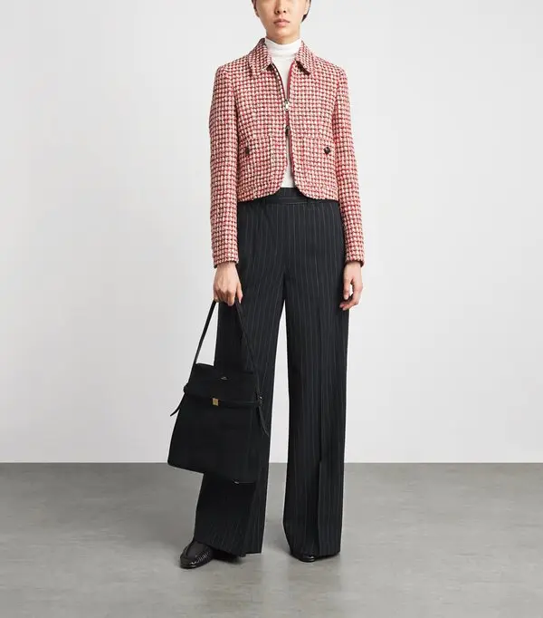 ME+EM Tweed Heritage Cropped Jacket