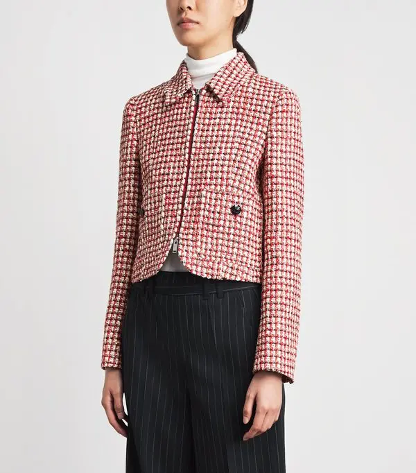 ME+EM Tweed Heritage Cropped Jacket