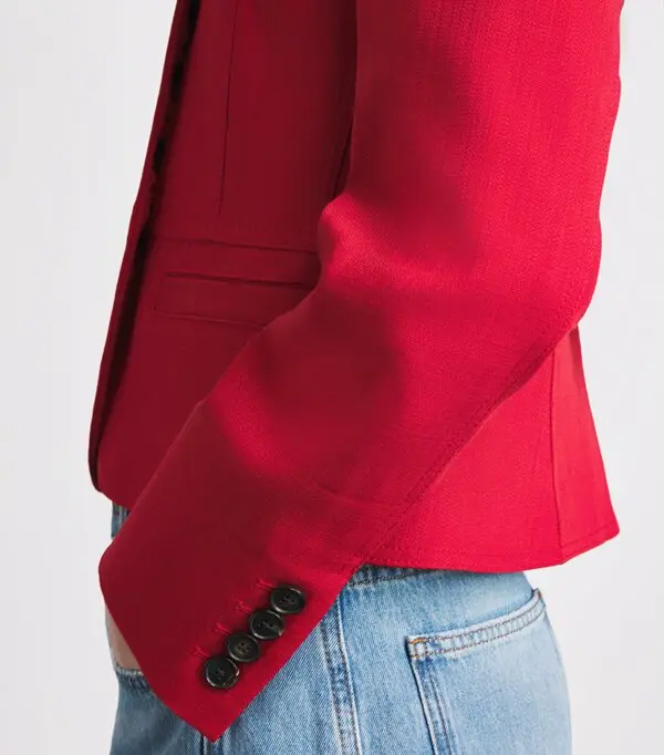 ME+EM Cropped Utility Blazer