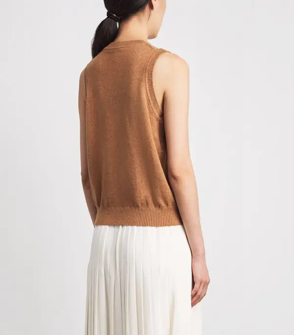 ME+EM Cashmere V-neck Sweater Vest