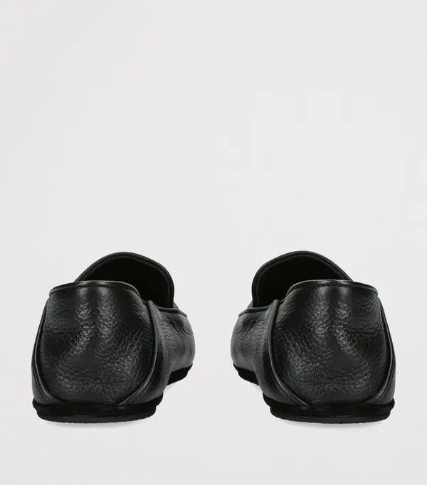John Lobb Leather Kingston Ii Slippers