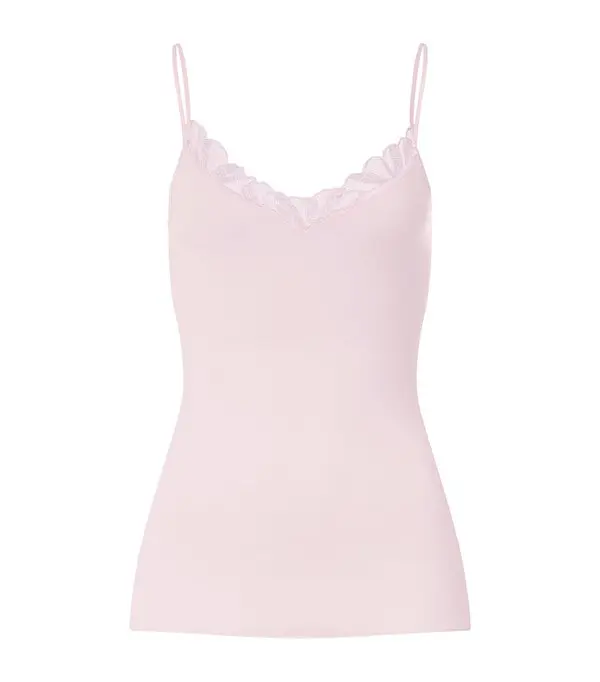 Hanro Cotton Rosaria Tank Top