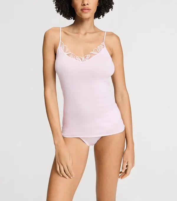 Hanro Cotton Rosaria Tank Top