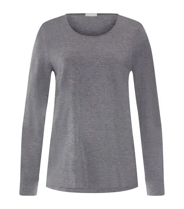 Hanro Natural Elegance T-shirt - Grey