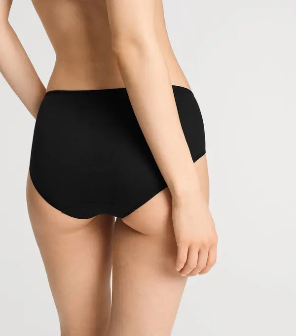 Hanro Cotton Lace-detail Rosaria Briefs