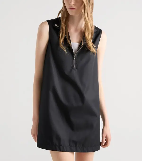 Prada Re-nylon Sleeveless Mini Dress