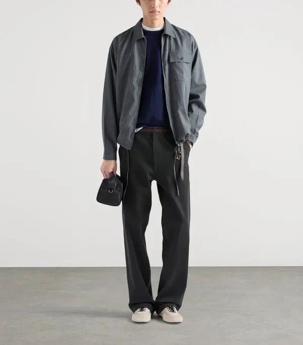 Prada Cotton Straight-leg Jeans