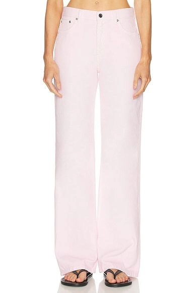 HAIKURE Velvet Pier Flare Leg Trousers