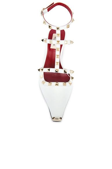 Valentino Garavani Rockstud Ankle Strap Pump