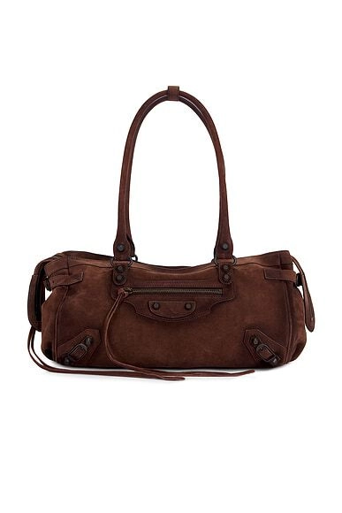 Balenciaga Le City East West Bag - Light Espresso