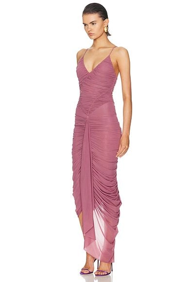 MAYGEL CORONEL Ruched Jersey Dress
