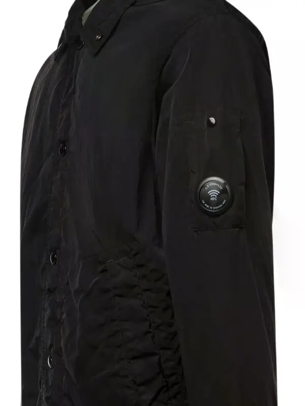 C.P. COMPANY Heavy Chrome-r Coach Jacket With Lens Detail