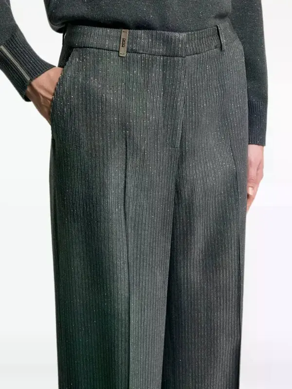 Peserico Pressed-crease Trousers