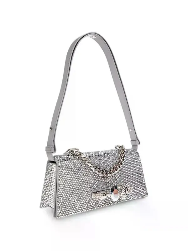 Alexander McQueen Jewelled Crystal-embellished Shoulder Bag