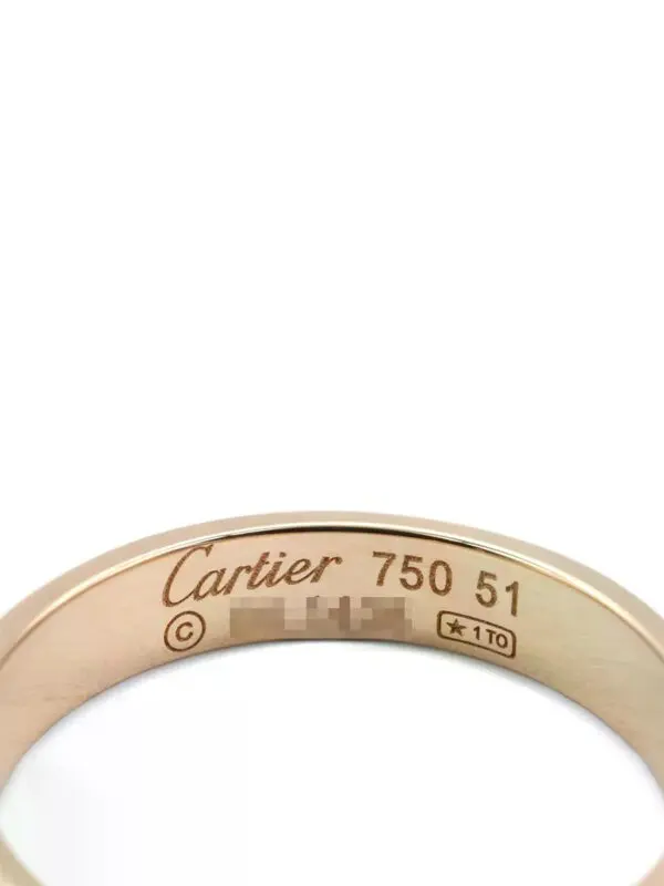 Cartier 18k Rose Gold Love Ring - Pink