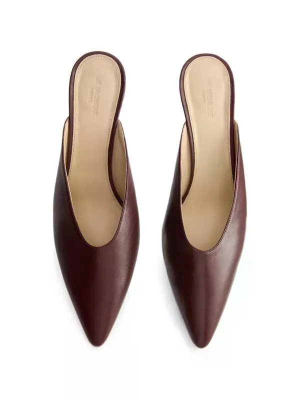 Le Monde Beryl Petra Pointed-toe Mules
