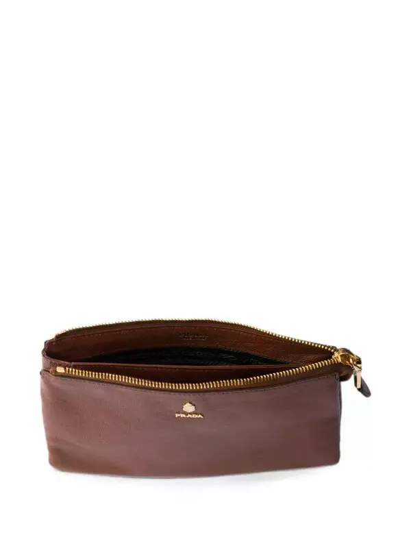 Prada Leather Zipper Pouch
