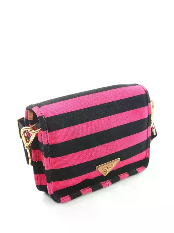 Prada 2000s Canapa Rig Shoulder Bag