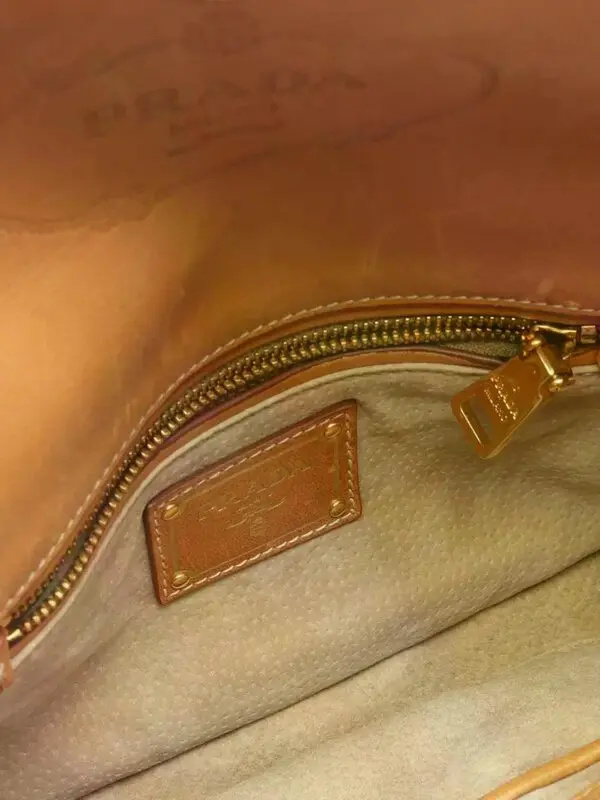 Prada 2000s Canapa Rig Shoulder Bag