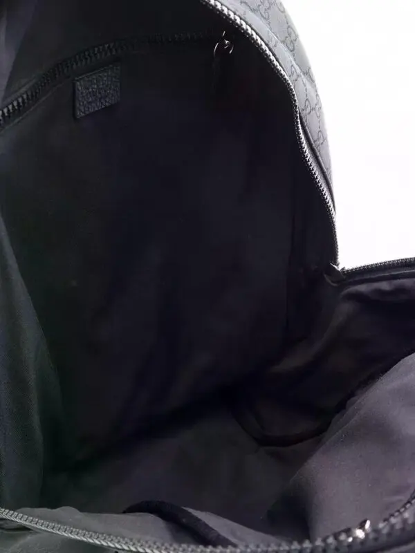 Gucci Gg Pattern Backpack