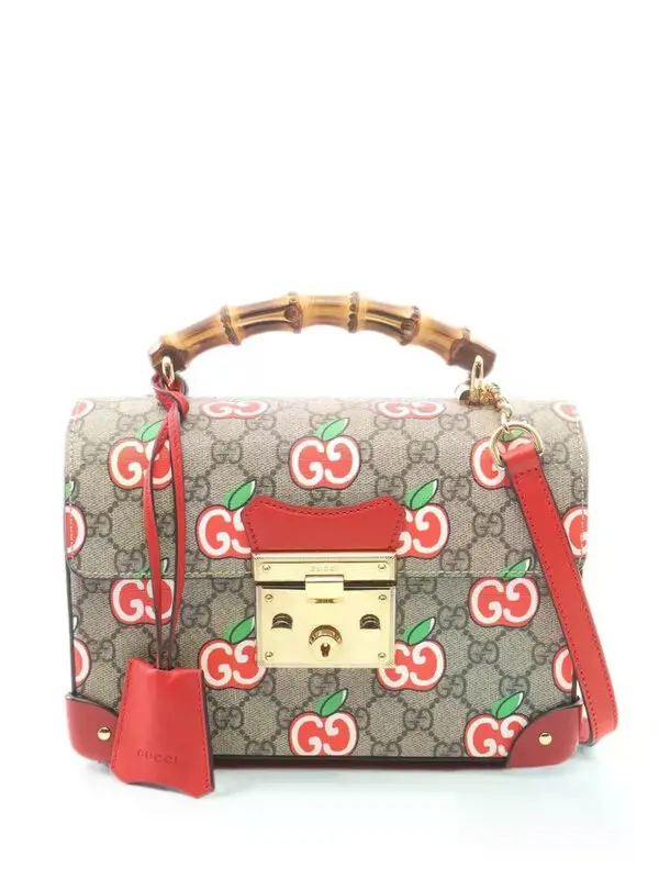 Gucci 2010s Supreme Gg Apple Tote Bag