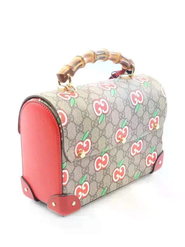 Gucci 2010s Supreme Gg Apple Tote Bag