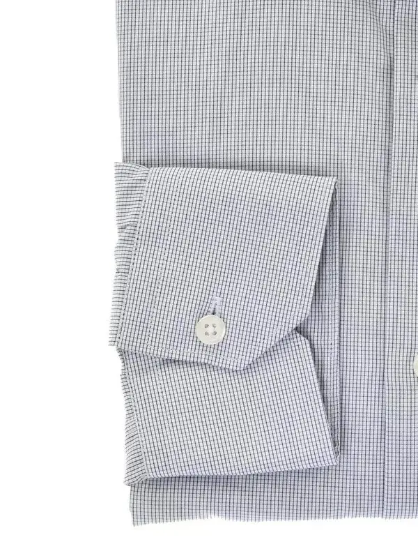 Corneliani Mini-check Cotton Shirt