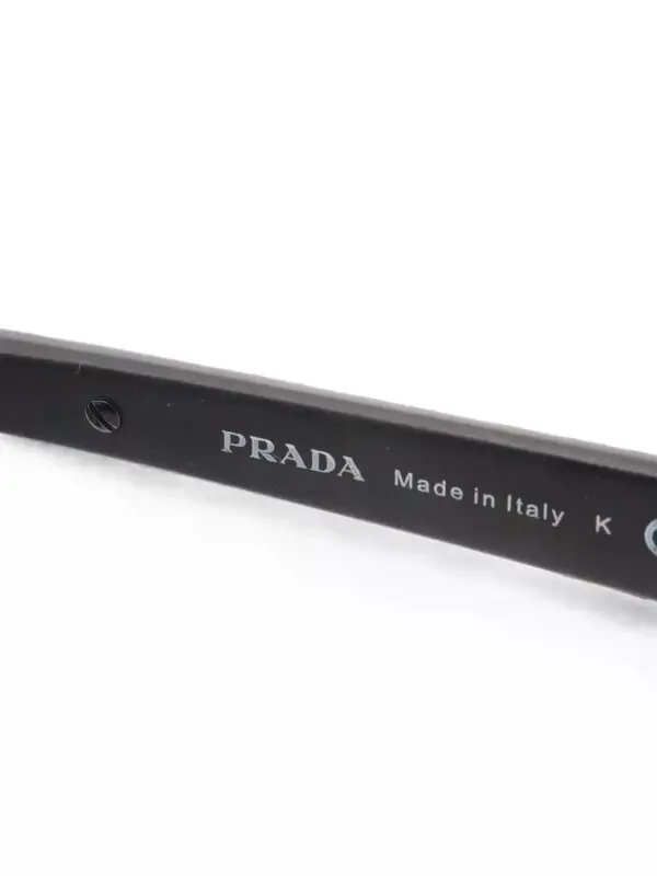 Prada Rectangle Gradient Lens Sunglasses