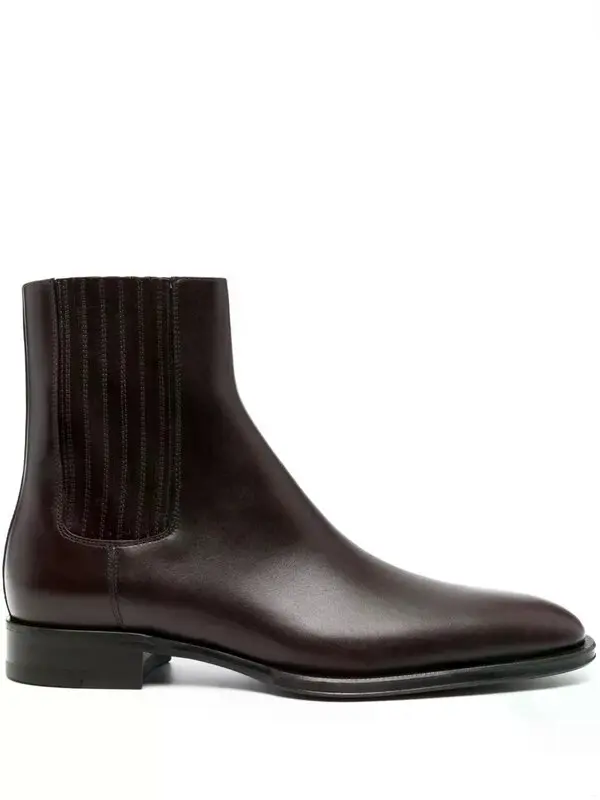Dsquared2 Zip-up Leather Ankle Boots