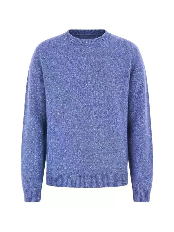 DONDUP Flecked Knit Wool Sweater