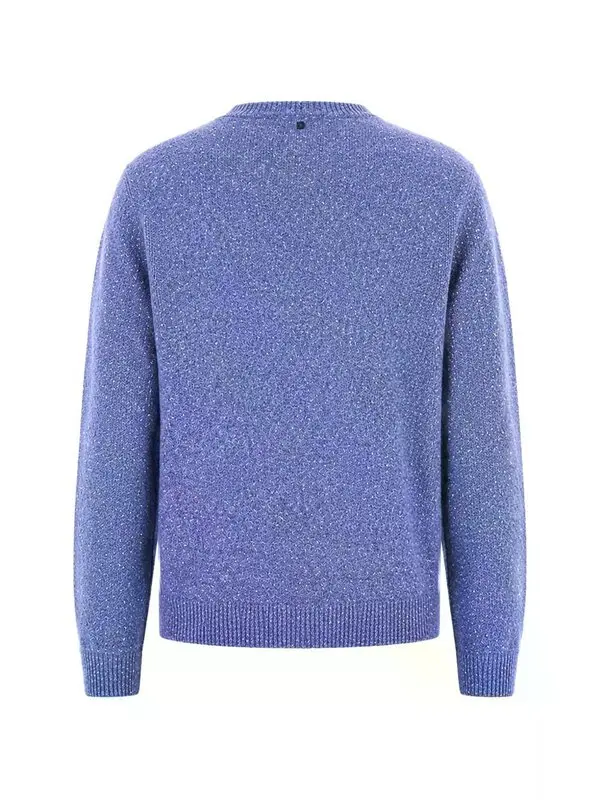 DONDUP Flecked Knit Wool Sweater