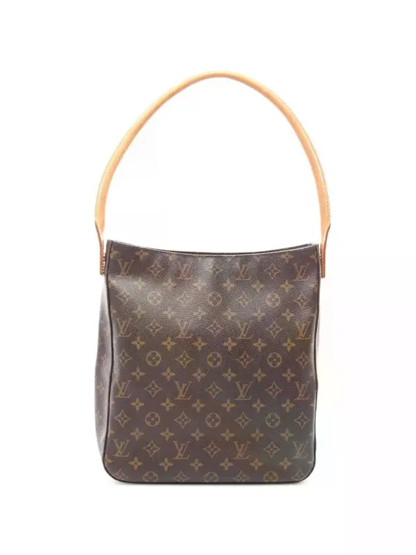 LOUIS VUITTON Monogram Canvas Loop Gm Shoulder Bag - Brown