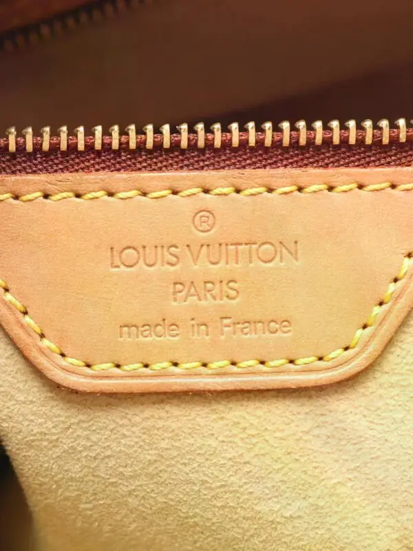 LOUIS VUITTON 2002 Gm Looping Monogram Shoulder Bag - Brown