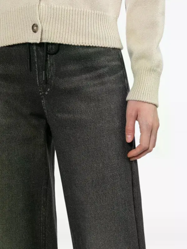 Rag & Bone Faded Wide-leg Trousers