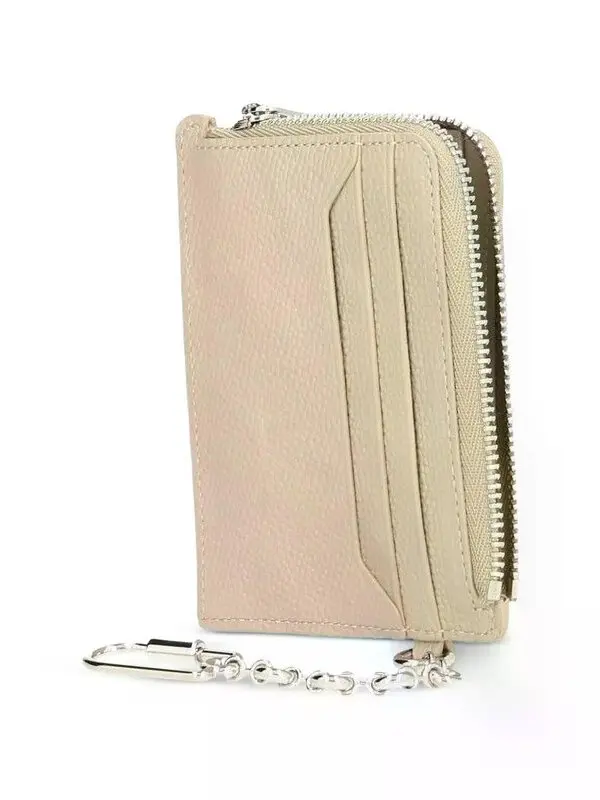 Loewe Anagram Square Coin Cardholder In Pebble Grained Calfskin