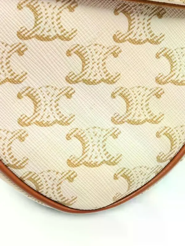 Celine Triomphe Canvas Mini Bag - Neutrals