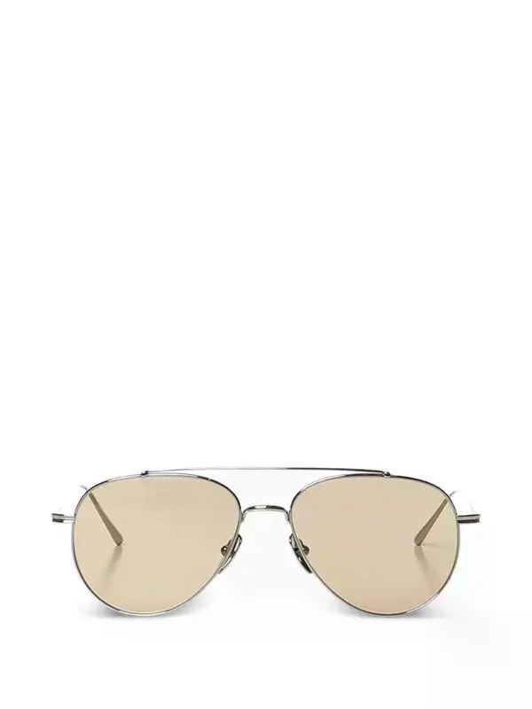 Chimi Pilot Frame Sunglasses - Silver