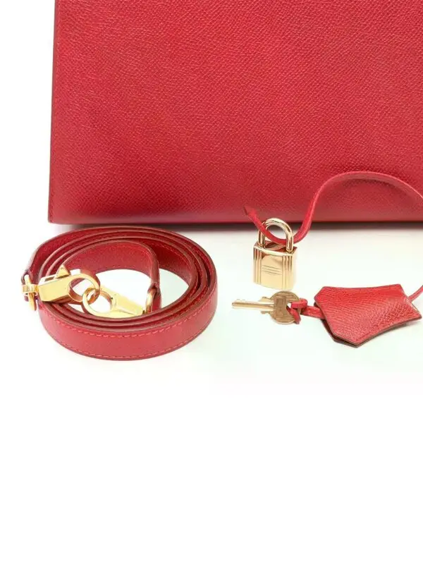 Hermès 1993 28 Kelly Tote Bag - Red