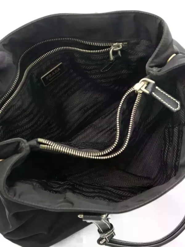 Prada 2000s Logo-detail Tote Bag