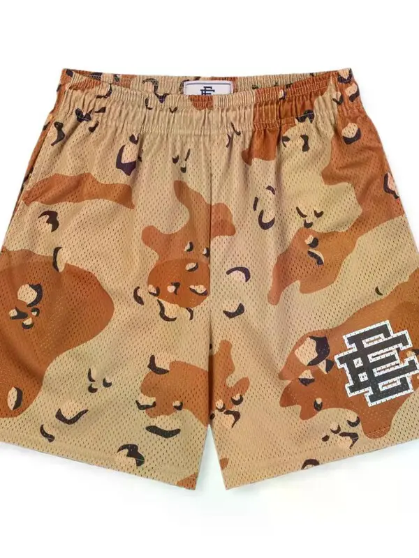 ERIC EMANUEL Ee Basic Camo-print Mesh Shorts
