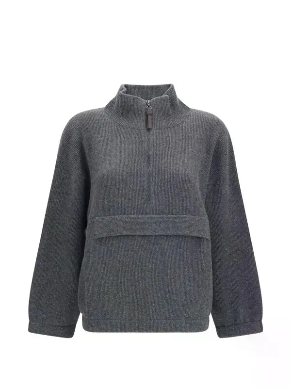 Brunello Cucinelli Quarter-zip Cashmere Sweater
