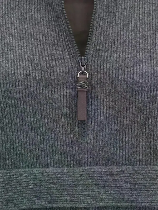Brunello Cucinelli Quarter-zip Cashmere Sweater