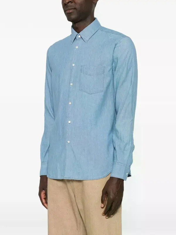 Aspesi Chest-pocket Long-sleeve Shirt