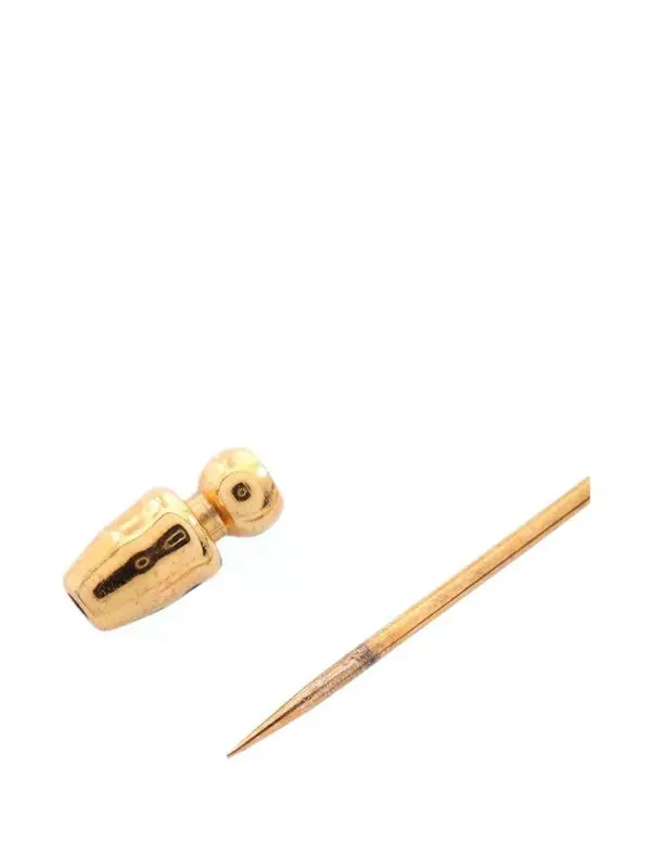 Hermès 2010s Corozo Pin Brooch