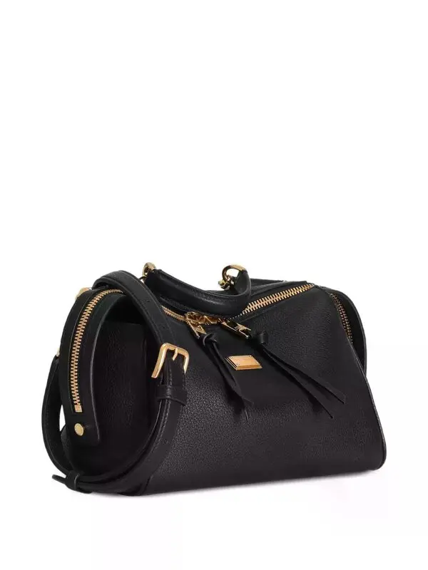 Dolce & Gabbana Calfskin Vittoria Handbag With Brass Trim