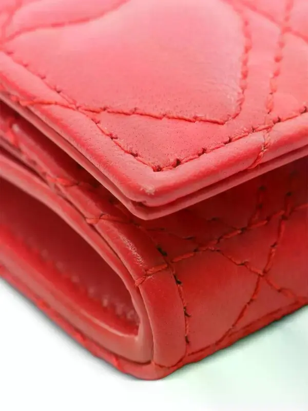 Dior 2010s Caro Glycine Cannage Wallet
