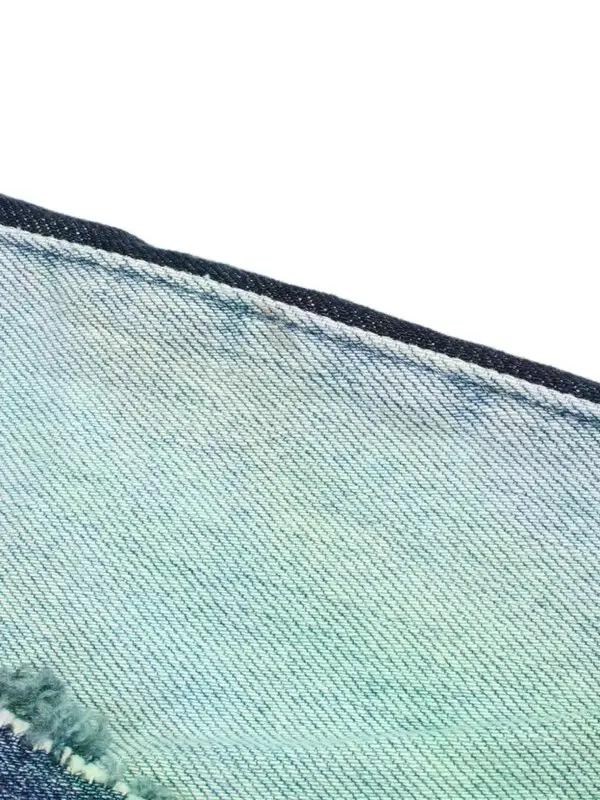 Dolce & Gabbana 2000s Panelled Raw-edge Jeans